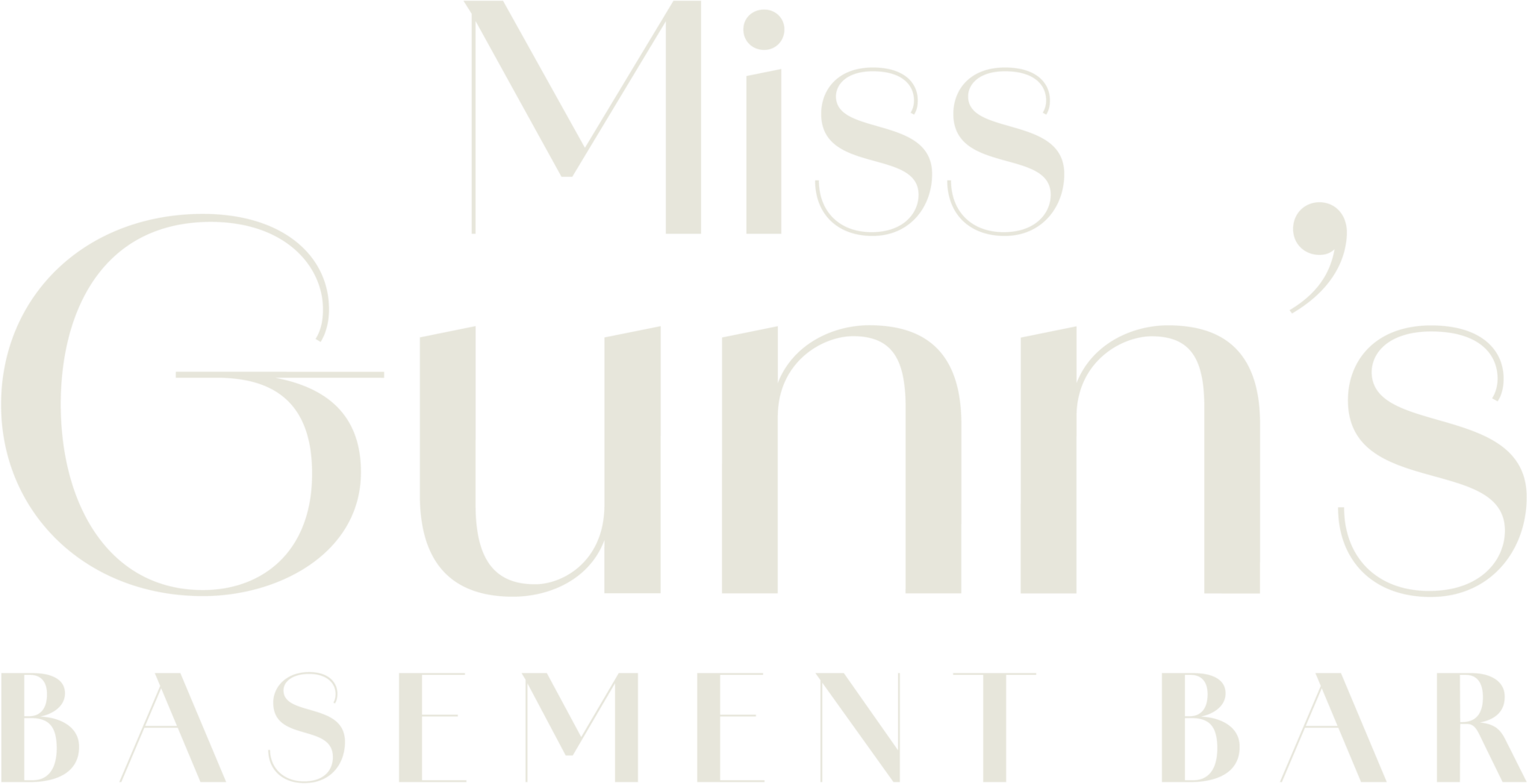 Miss Gunn’s Basement Bar: A Hidden Legacy Reborn
